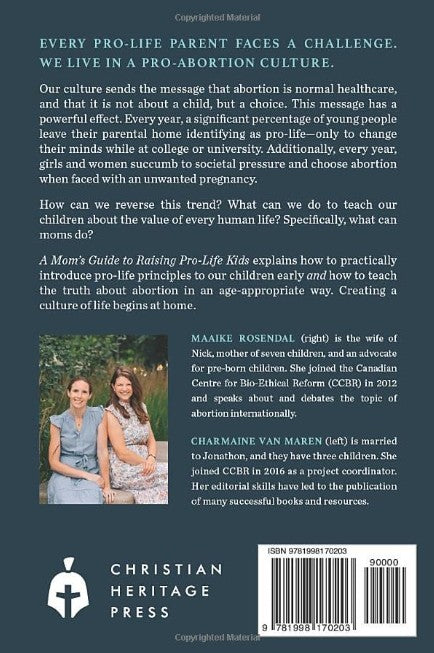 A Mom's Guide to Raising Pro-Life Kids – Created Equal Store